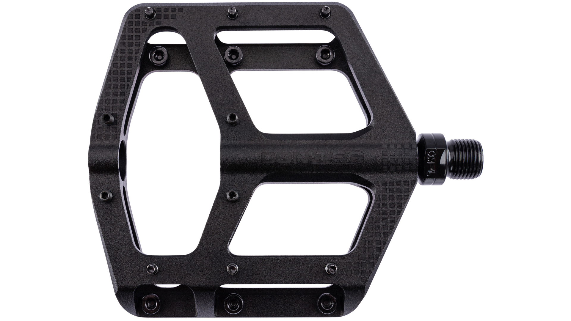 CONTEC Pedal TwoFace schwarz matt Kombipedal
