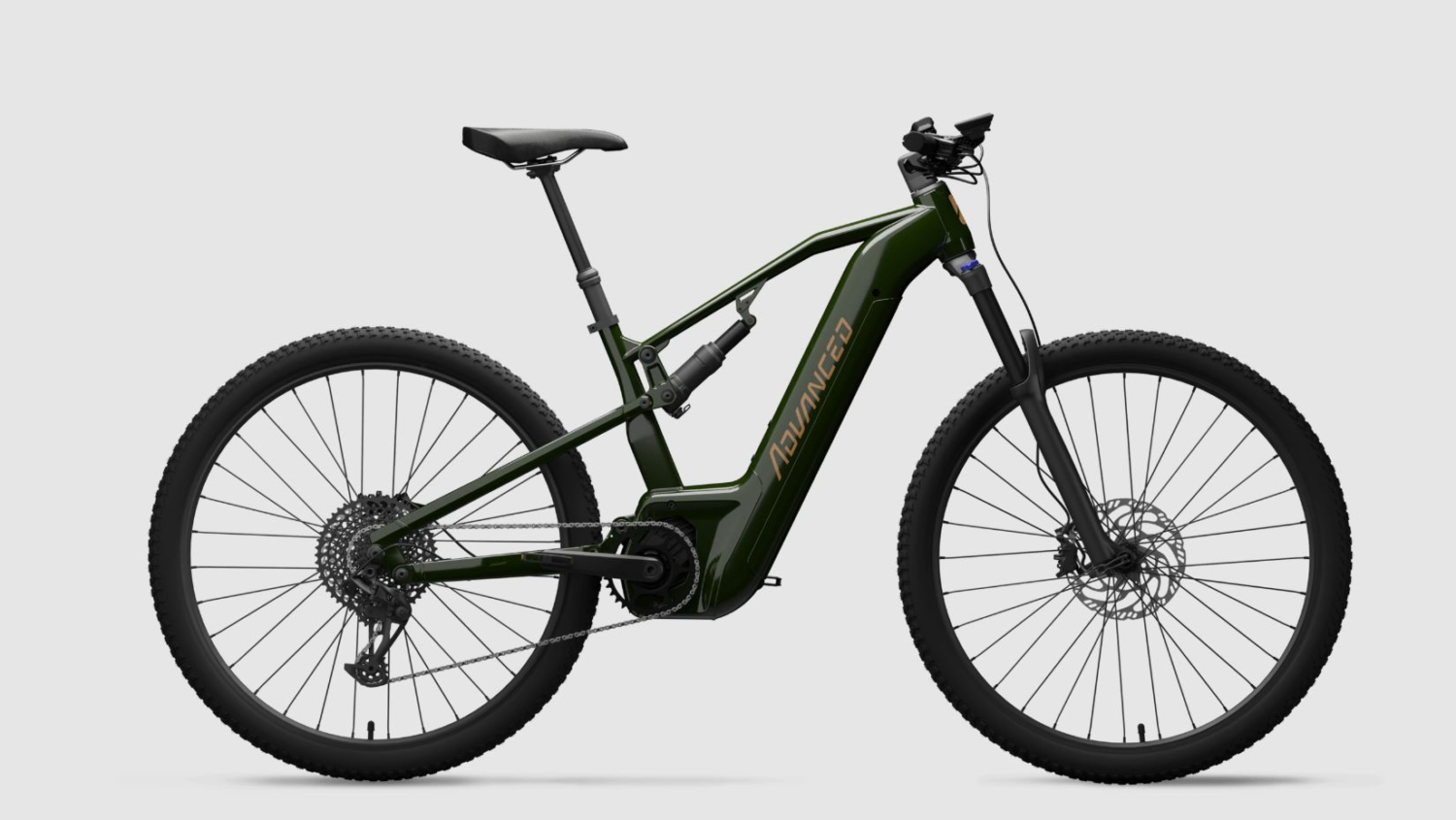 ADVANCEDBIKE OFFROAD Pro MTB FS - Liquid Forrestgreen - Fahrradwerk.net